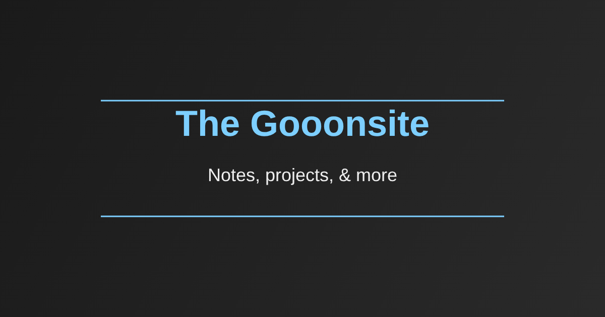 Goon-sploit | goonsite.org